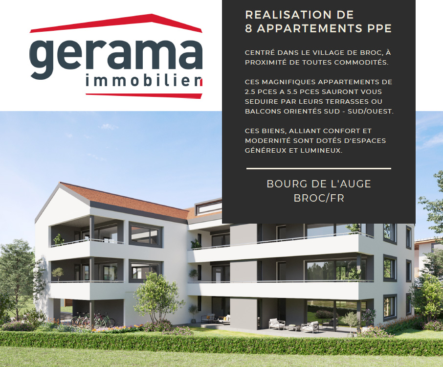 Broc – Gerama Immobilier – Fribourg