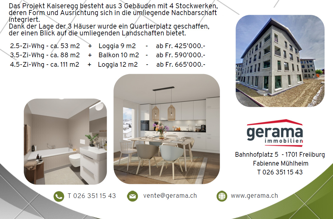 Ueberbauung Kaiseregg – Gerama