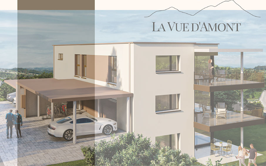 La Vue d'Amont – Gerama Immobilier – Fribourg